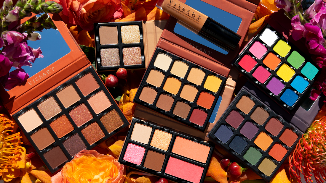 PETITE PRO EYESHADOW PALETTES - PRO LUXE COSMETICS BY VISEART PARIS ...